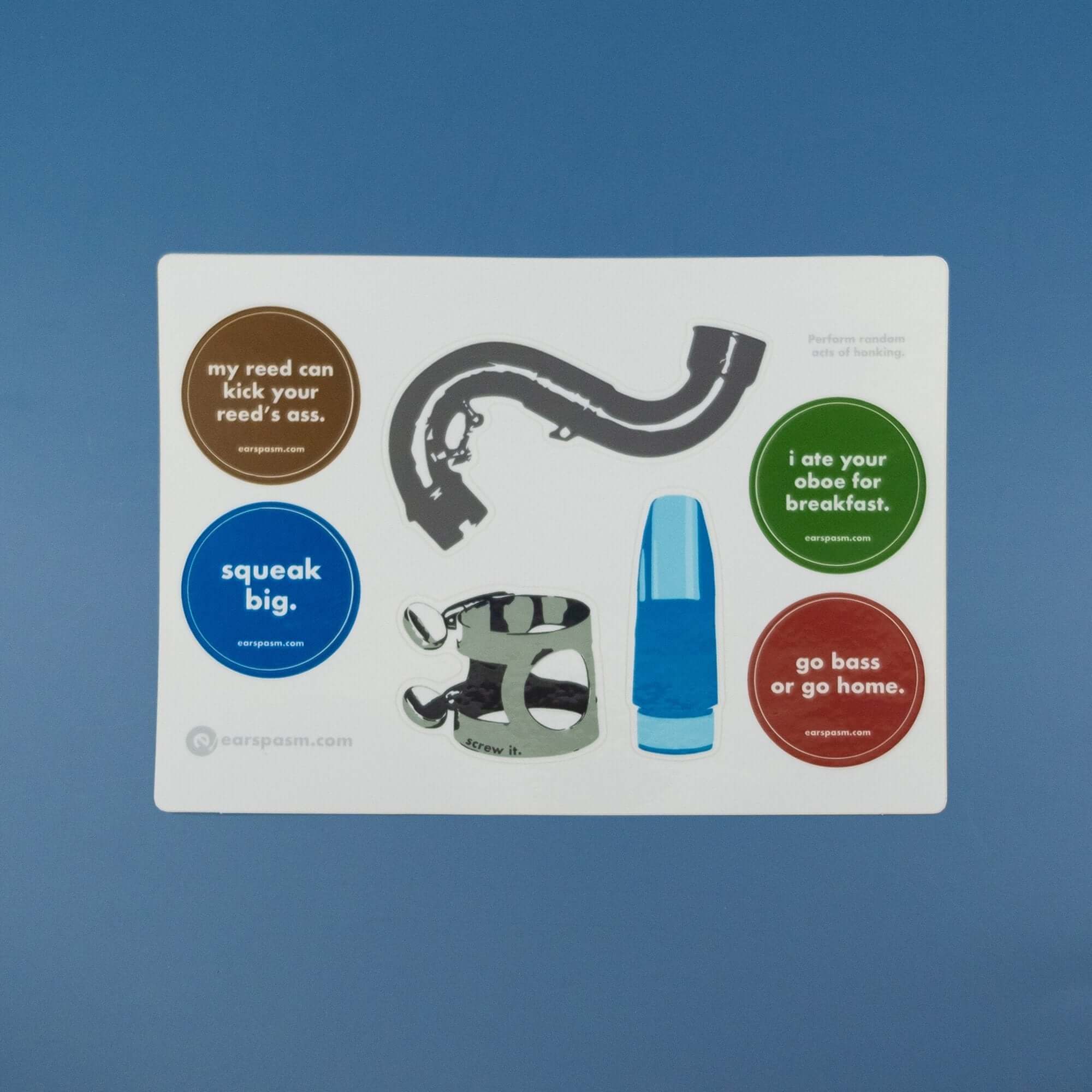 2020 Attitude Stickers - 1 sheet with 7 stickers