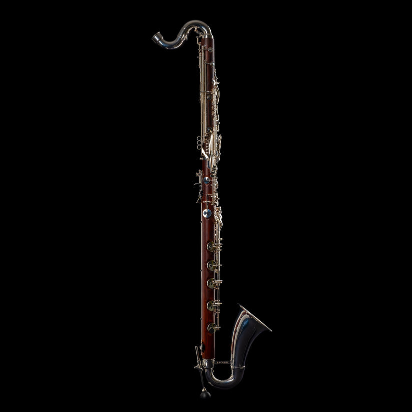 Backun Q Series Bass Clarinets - Earspasm has them, and they're amazeballs.