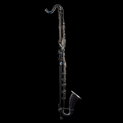 Backun Q Series Bass Clarinets - Earspasm has them, and they're amazeballs.